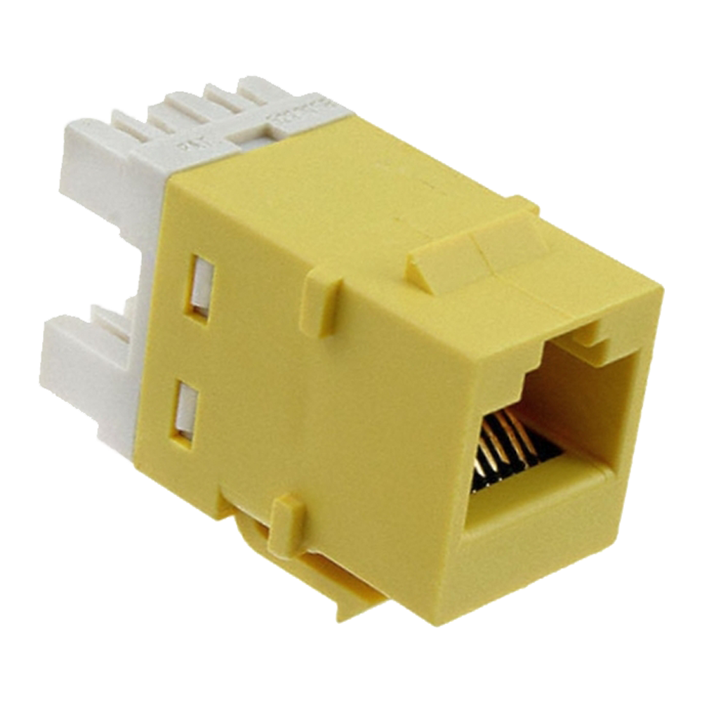 JACK RJ45 CAT5E SERIE SL AMARI - Sitelec