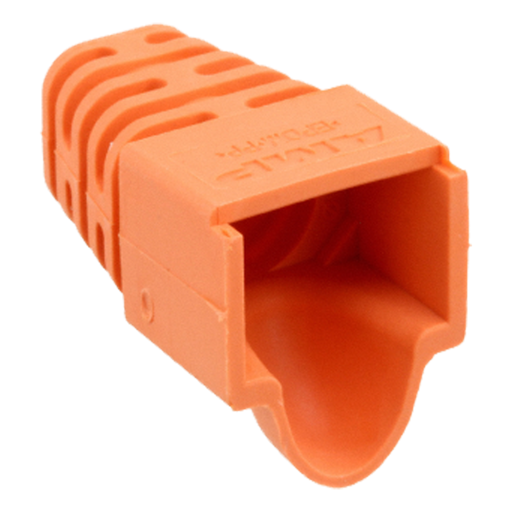 CAPUCHON GOMA RJ45 NARANJA - Sitelec