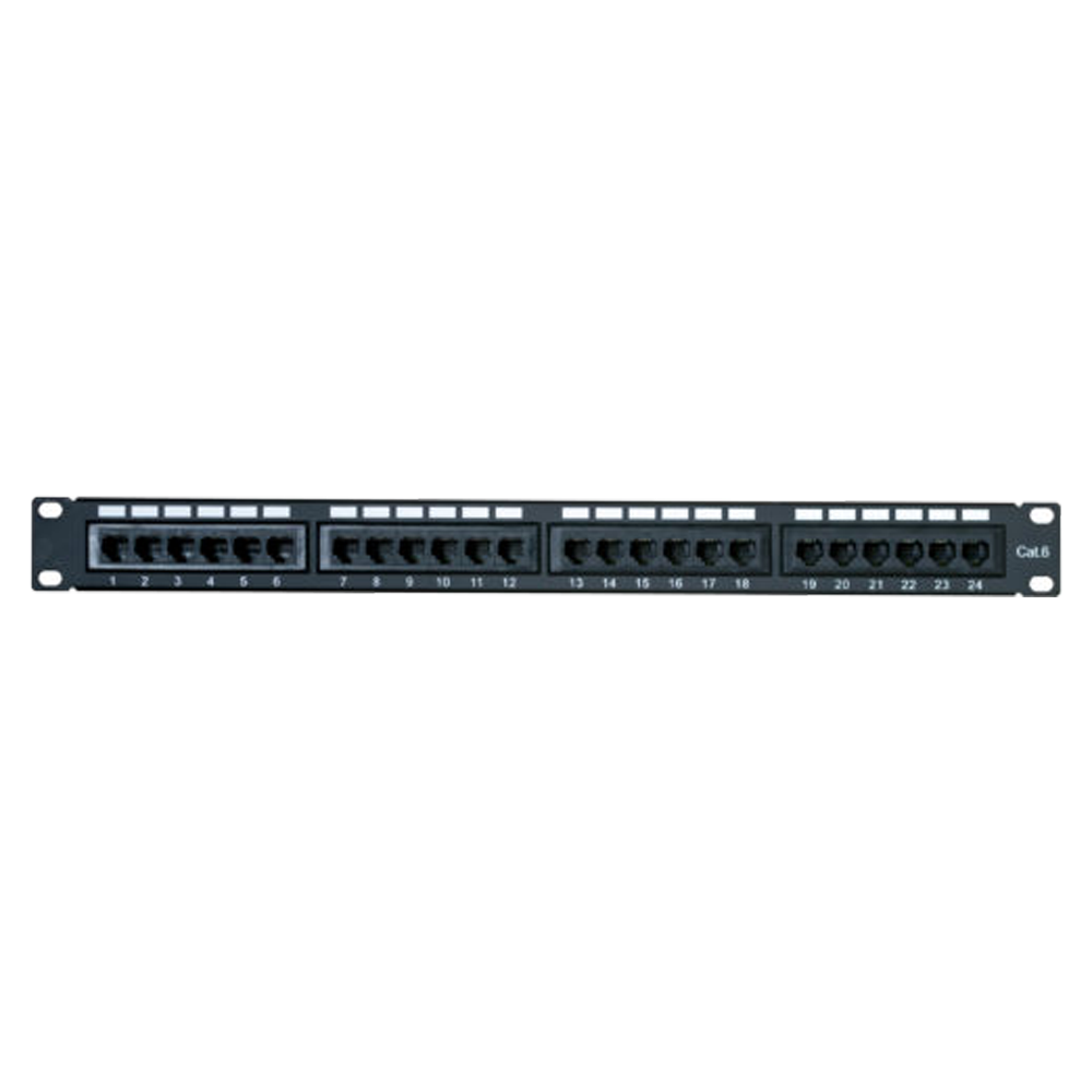 PATCH PANEL 24P CAT 6 RACK - Sitelec