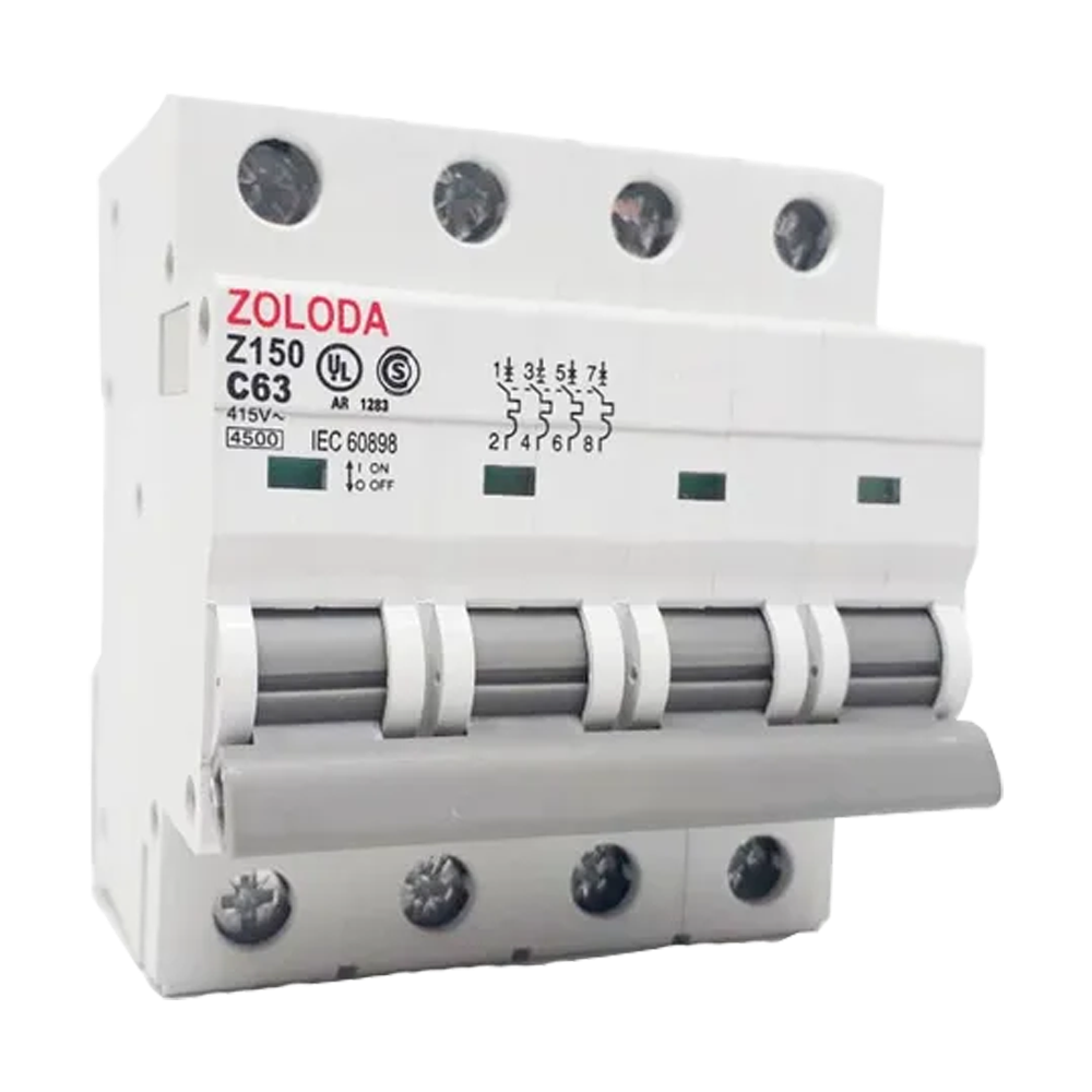 TERMICA TETRAPOLAR 63A 3KA - Sitelec