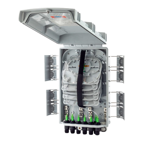 CAJA EXT FTTH1x8+SPLI1x8 C/DER - Sitelec